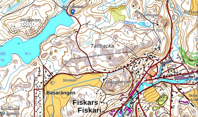 Raseborgs veckans bana, Tallbacka Fiskars | OK Raseborg